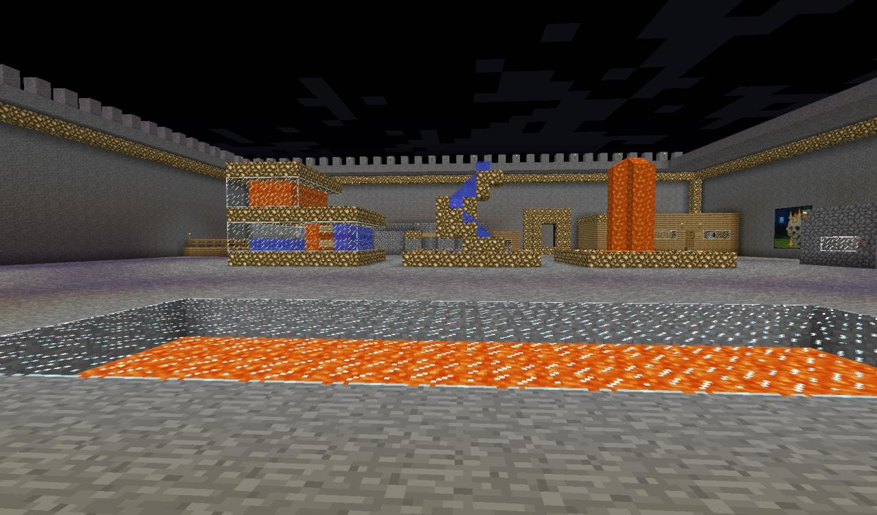 Cool Random stuff with a castle Minecraft Map