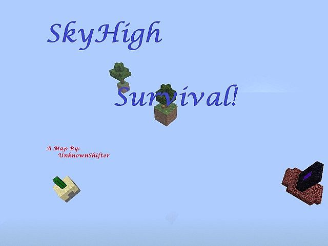 SkyHigh Survival (A SkyBlock Like Survival Map!) (3 Diamonds?) (1 ...