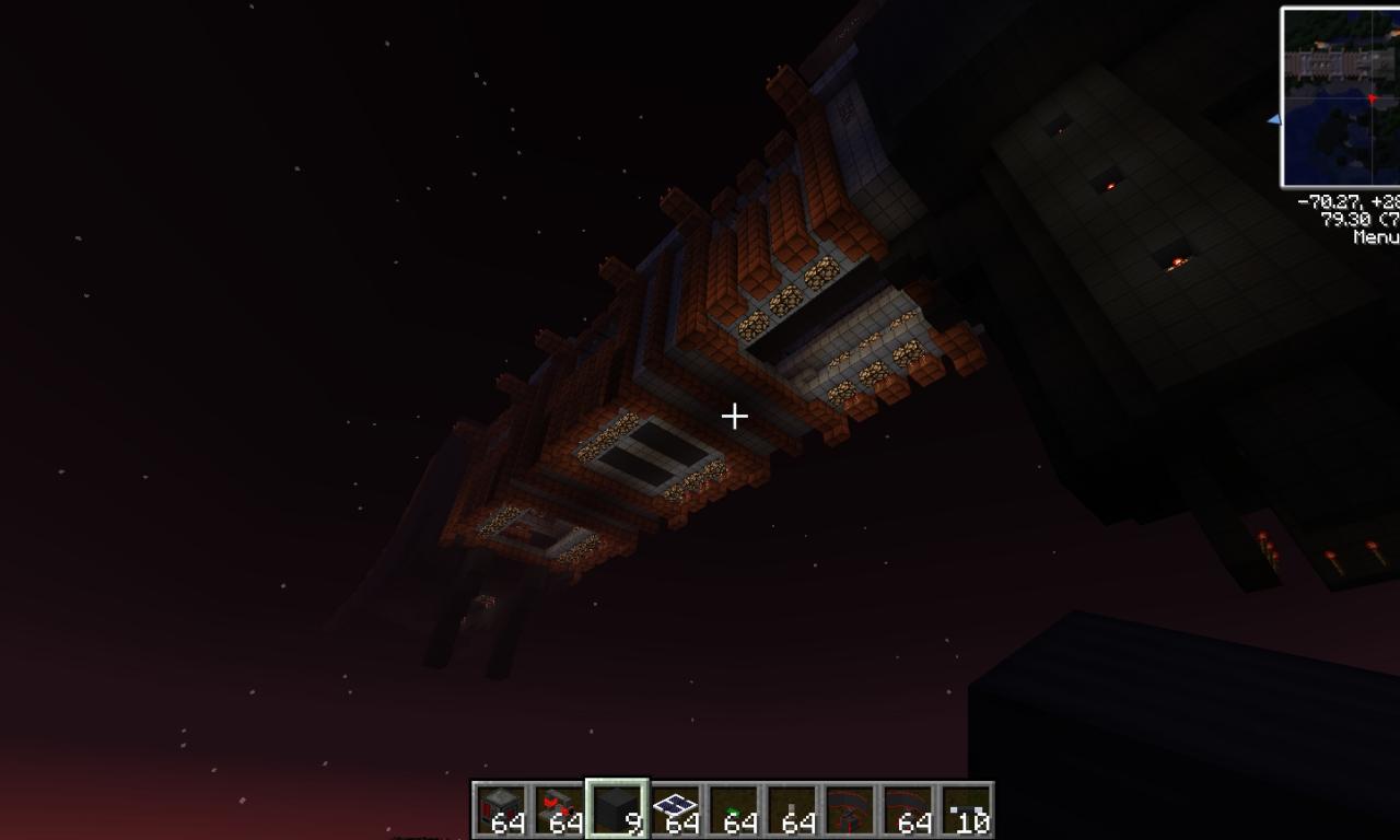 Voltz "Armageddon" Starship Minecraft Map