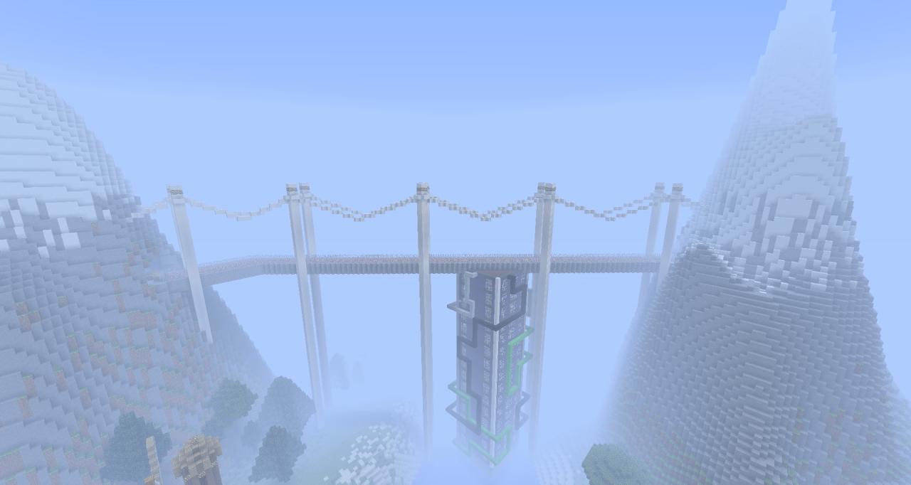 The Bridge Server Spawn Contest Minecraft Map
