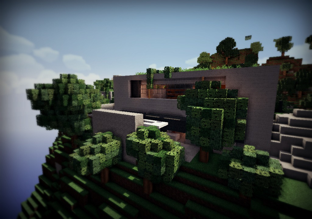 Contemporary Eco Home Minecraft Map