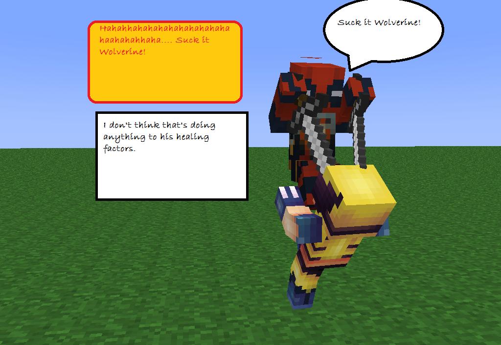 Deadpool! Minecraft Map