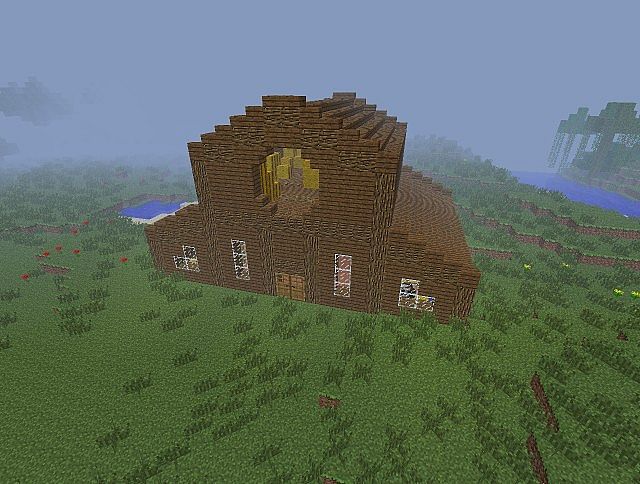 Horse And Cow Barn Minecraft Project