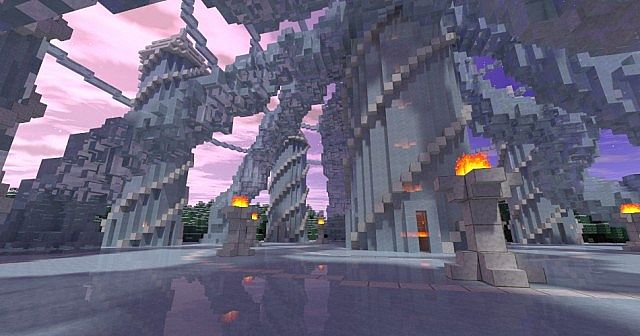 Temple of Ice Minecraft Map