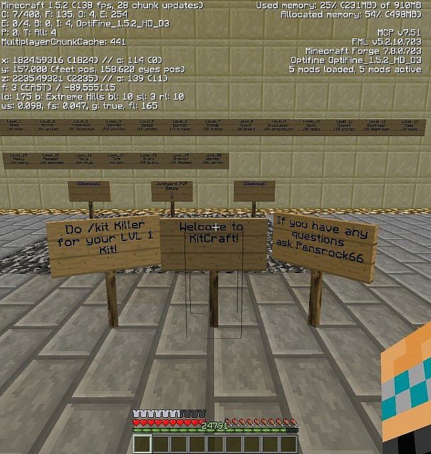 KitCraft Minecraft Server