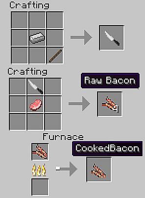 Le Basic Bacon Mod [1.5.2] Forge *UPDATED* Minecraft Mod