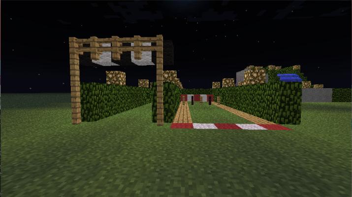 Horse Racing Track (1.6.1) Minecraft Map