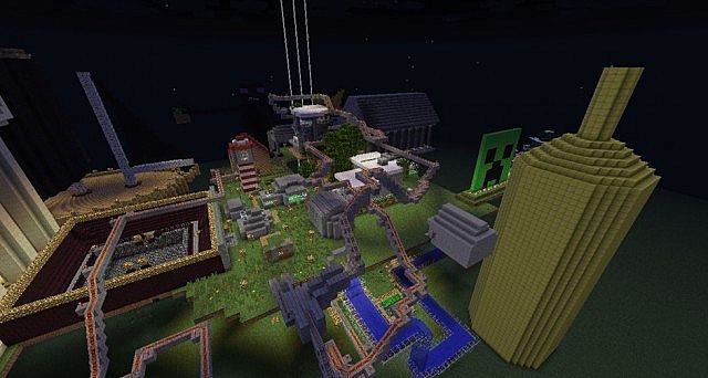 Tower of Delta Minecraft Map