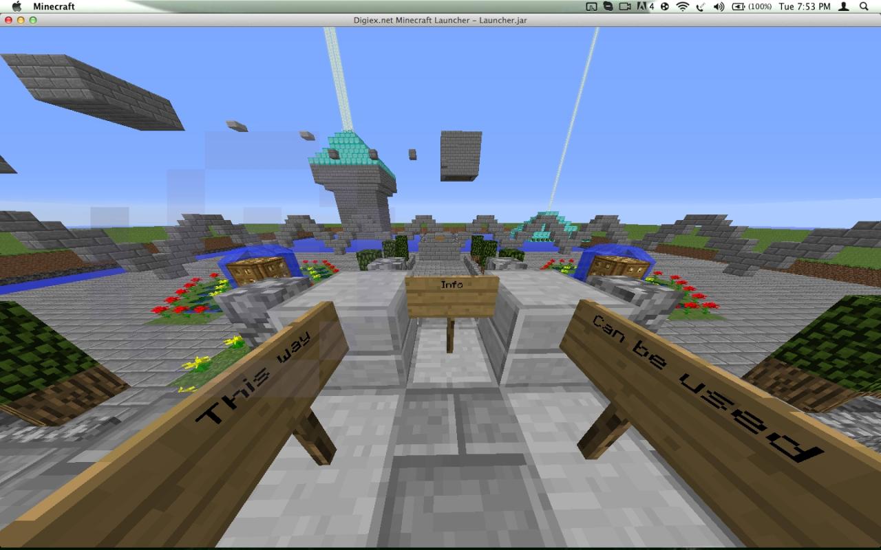 Stone Spawn Minecraft Map