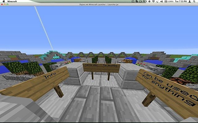 Stone Spawn Minecraft Map