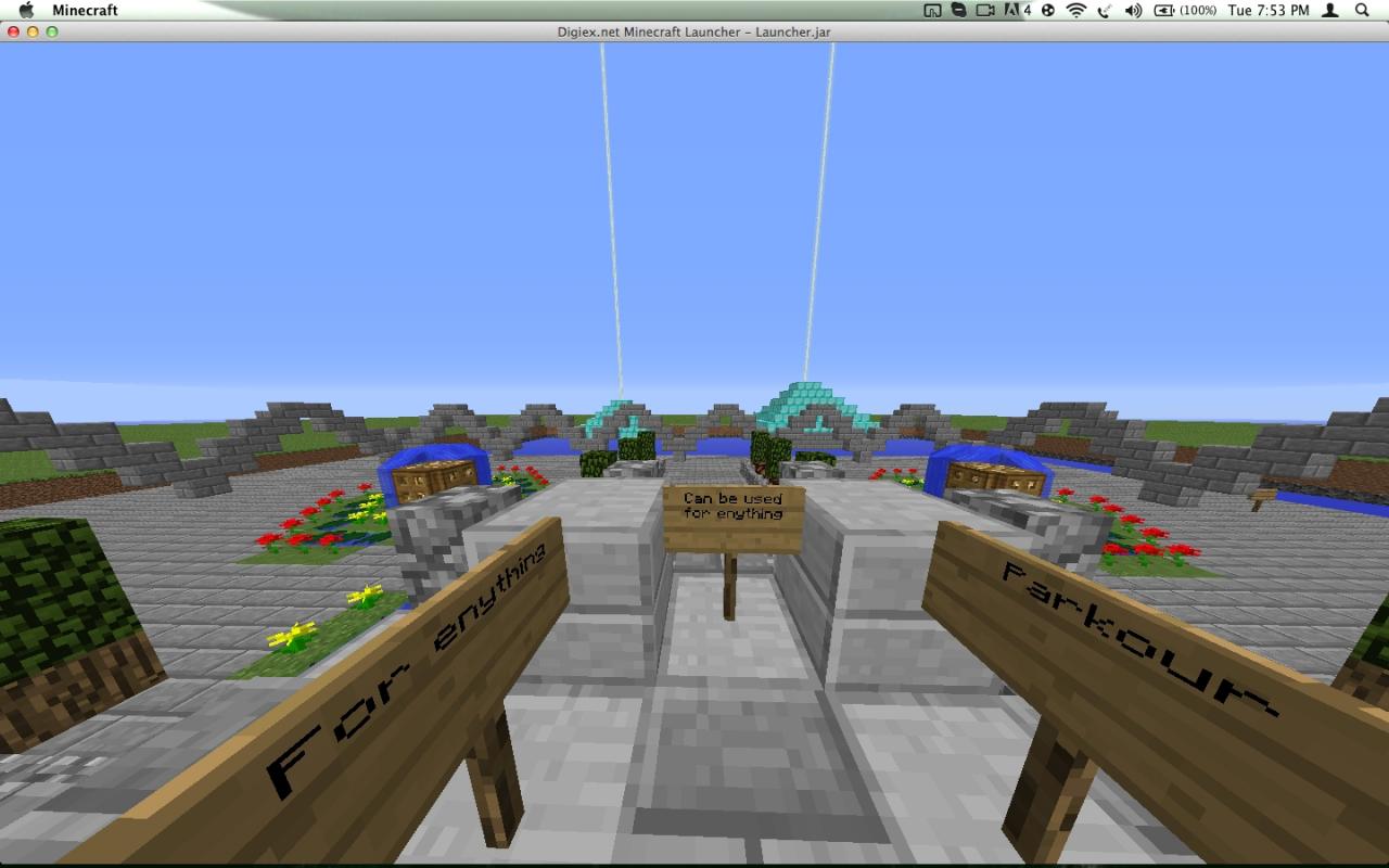 Stone Spawn Minecraft Map