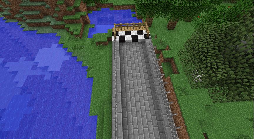 Horse Race! Minecraft Map