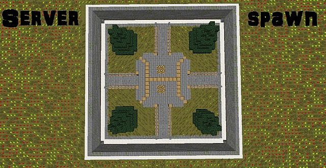 Server Spawn [Looks Better in Download] [Shop!] Minecraft Map