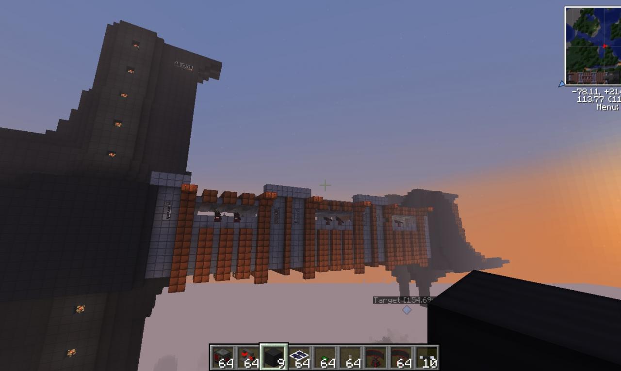 Voltz "Armageddon" Starship Minecraft Map