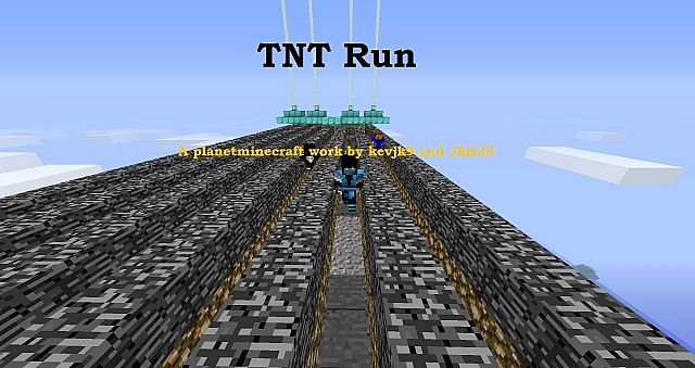 TNT Run Minecraft Map