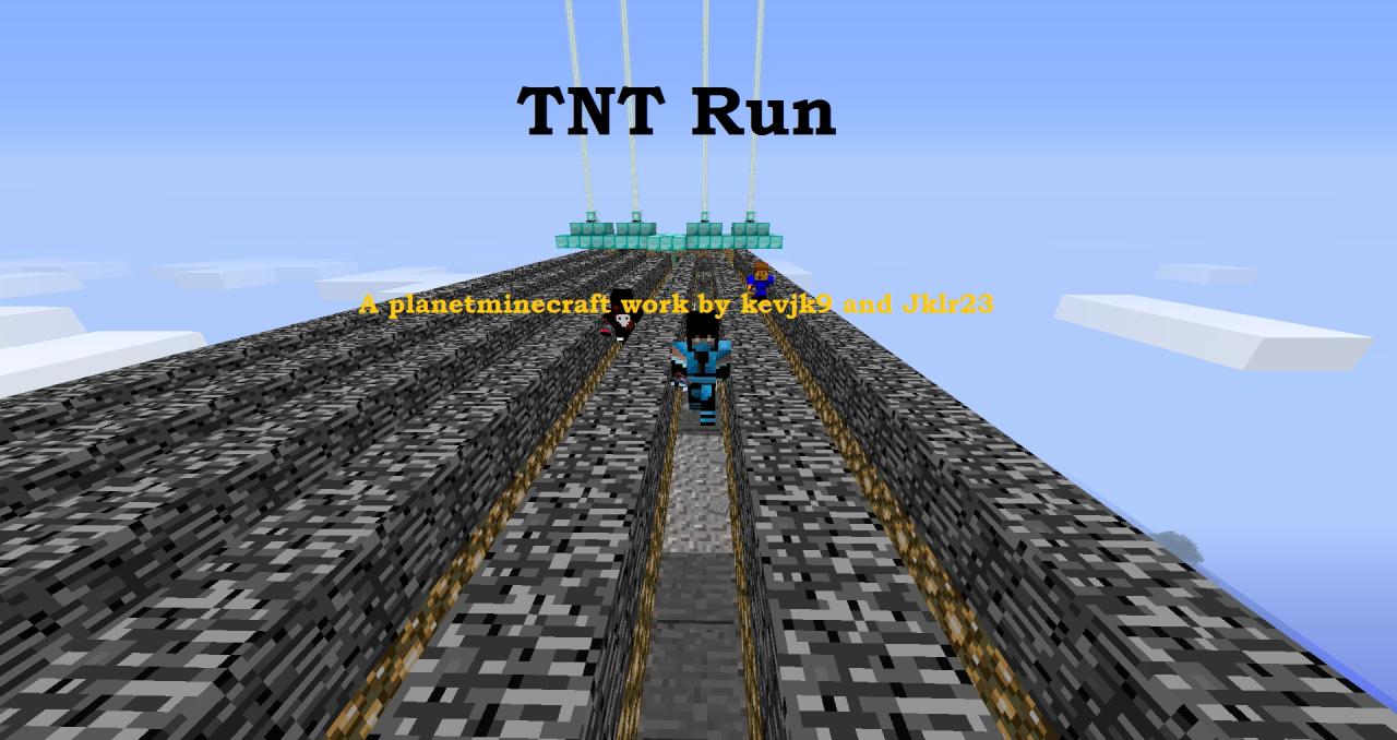 TNT Run Minecraft Map