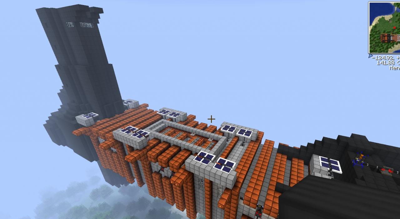 Voltz "Armageddon" Starship Minecraft Map