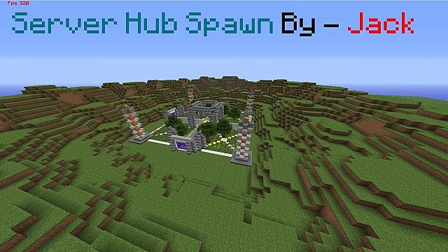 Server Hub/Spawn Minecraft Map