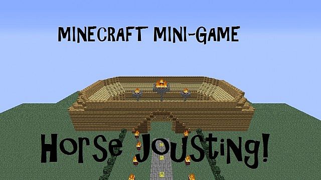 Minecraft Horse Jousting! (Mini-Game) Minecraft Map