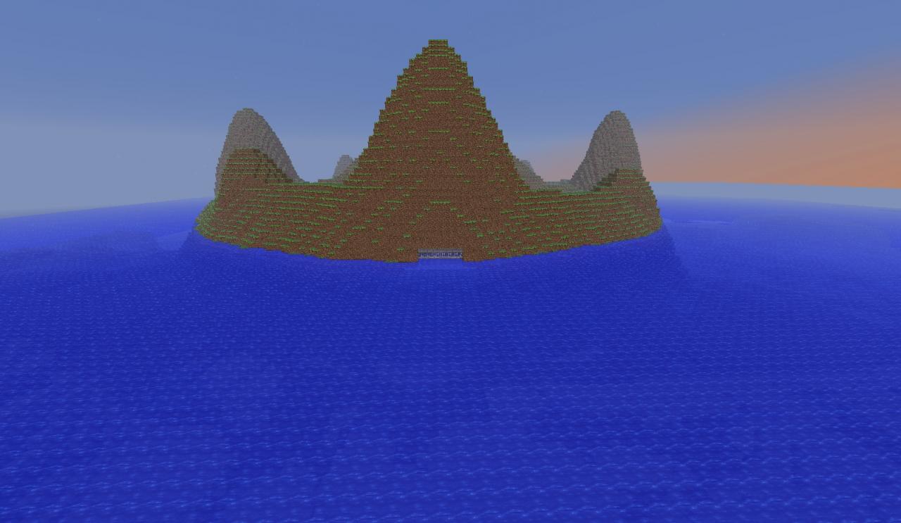 Minecraft Custom Island Home! Minecraft Map