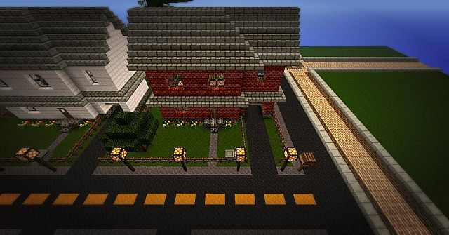 Suburban Neighborhood Minecraft Map