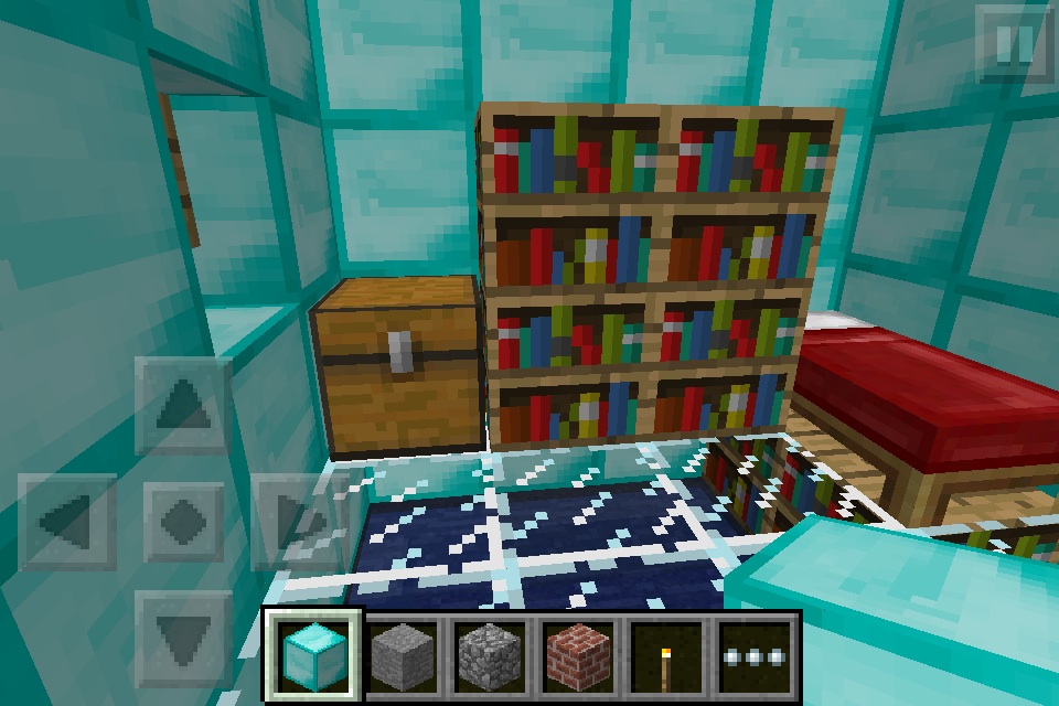 Diamond castle Minecraft Map