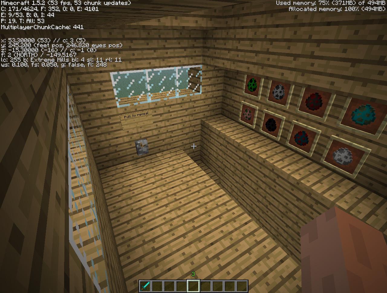 Home(house) of command blocks Minecraft Map