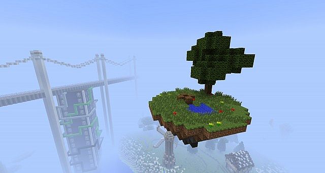 The Bridge Server Spawn Contest Minecraft Map