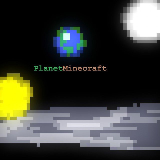 PlanetMiinecraft in the SPACE [Fan-ART]