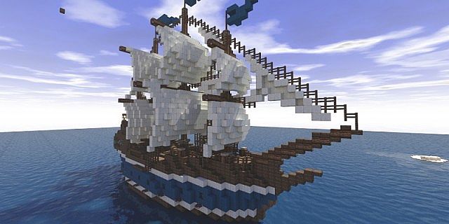 Royal Navy Frigate Minecraft Map
