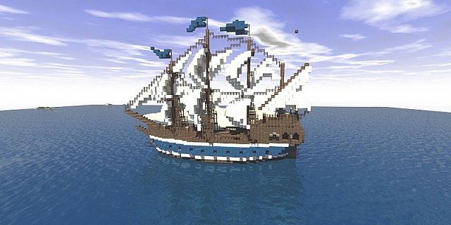 Royal Navy Frigate Minecraft Map