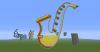 Saxaphone Pixel Minecraft Map