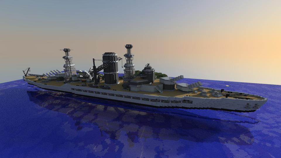 USS Warship (1.6) Minecraft Map