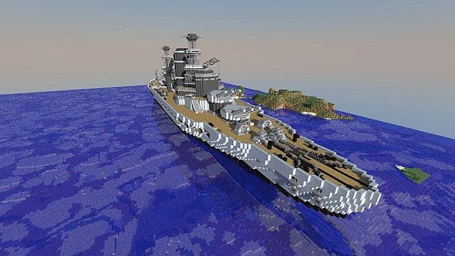 USS Warship (1.6) Minecraft Map