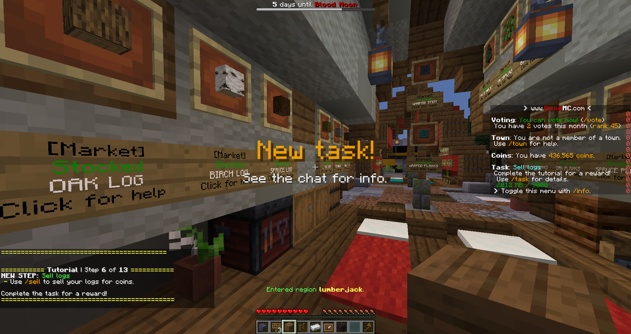 DeadMC – SURVIVE & THRIVE! – Towns | Combat | Economy | Community – 1. ...