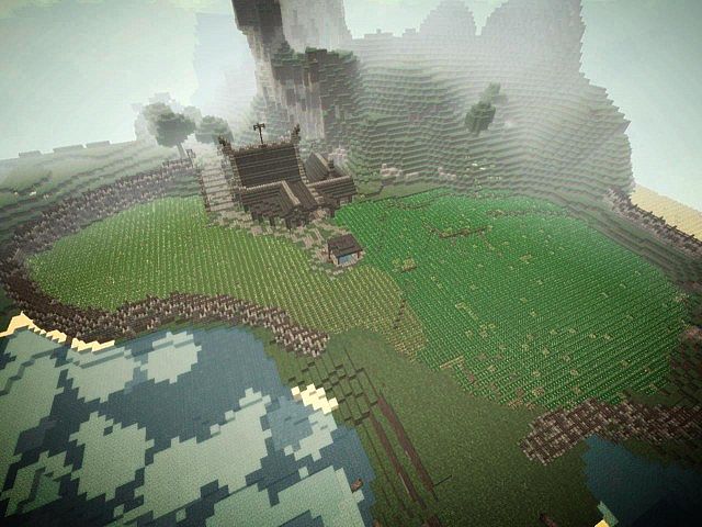 Medieval Farm Minecraft Map