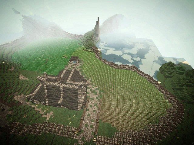 Medieval Farm Minecraft Map