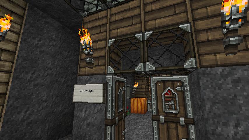 Underground Hall-Styled Survival Base: "Market" - 1.6.2 Minecraft Map