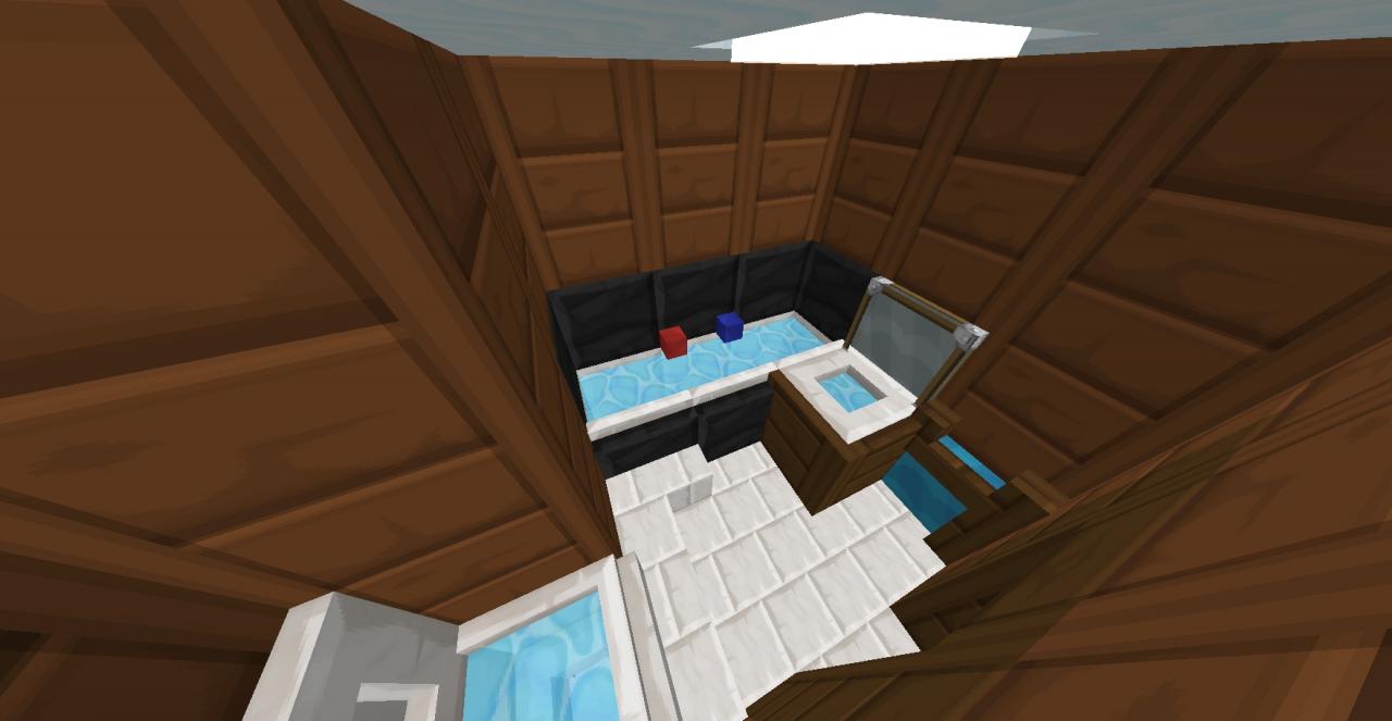 First Modern House in FTB Minecraft Map