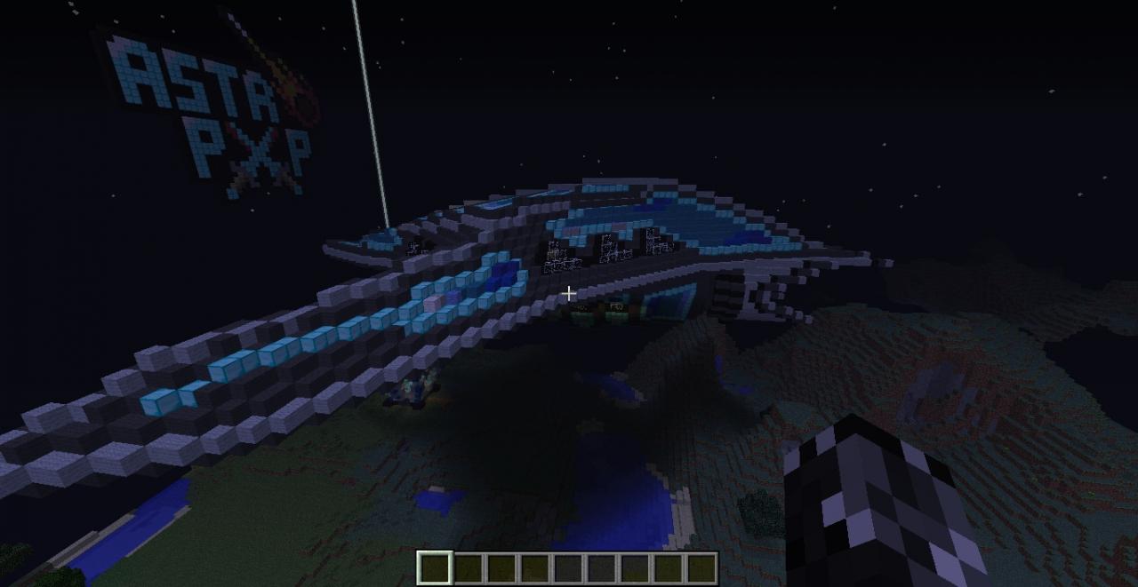 Atlantean Battleship Minecraft Map