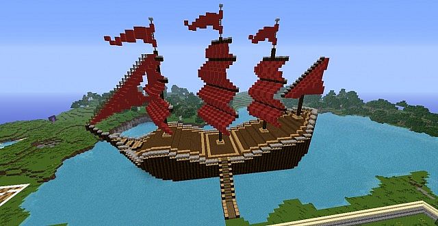 Simple Seafaring Ship! Minecraft Map
