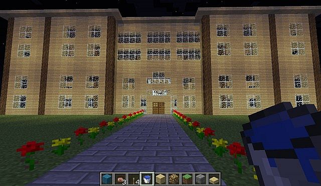 Mansion Spawn Minecraft Map