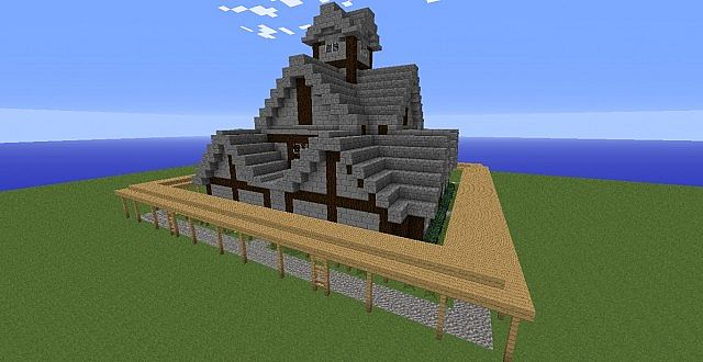 town center building Minecraft Map