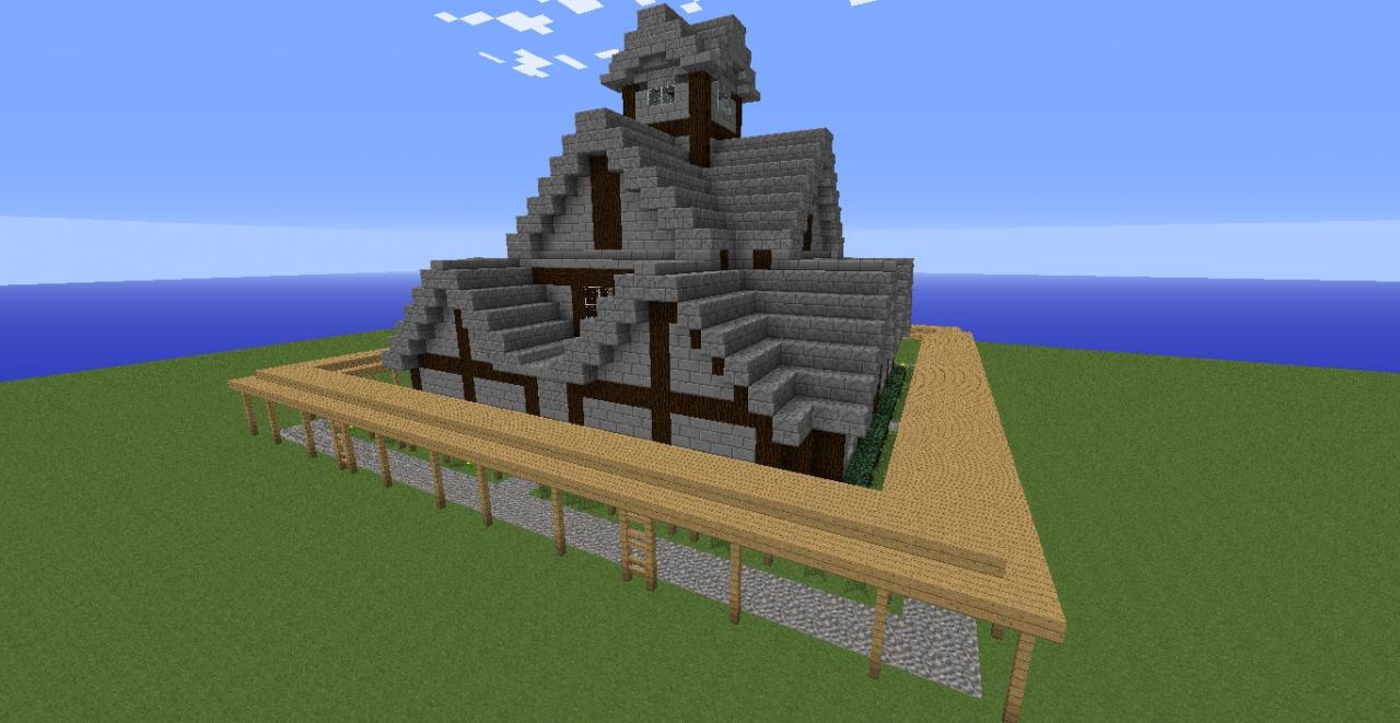 town center building Minecraft Map