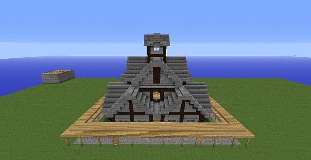 town center building Minecraft Map