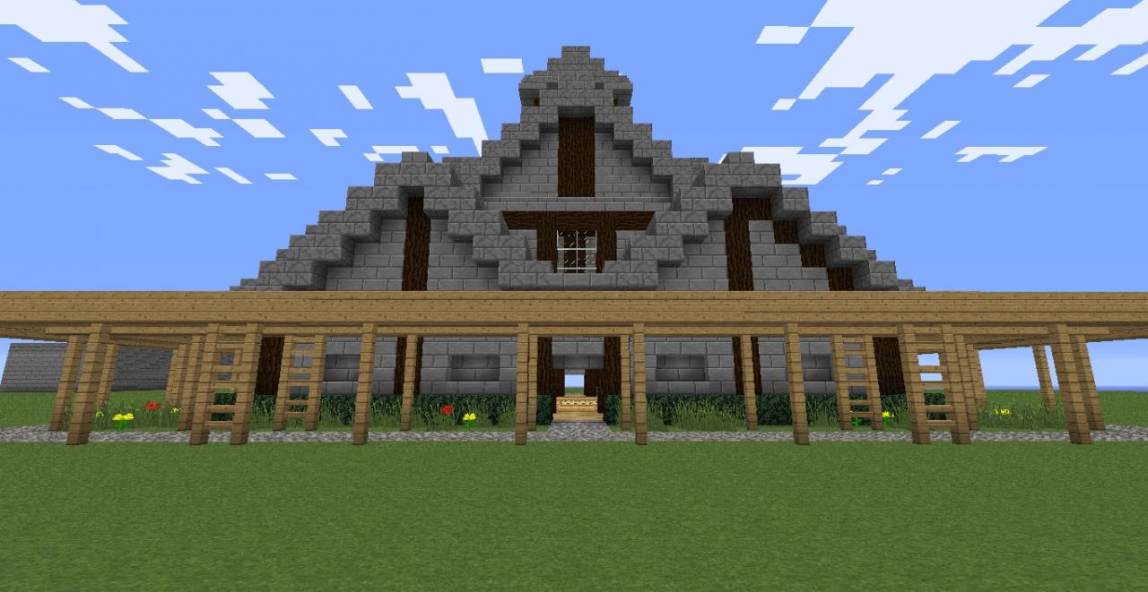 town center building Minecraft Map