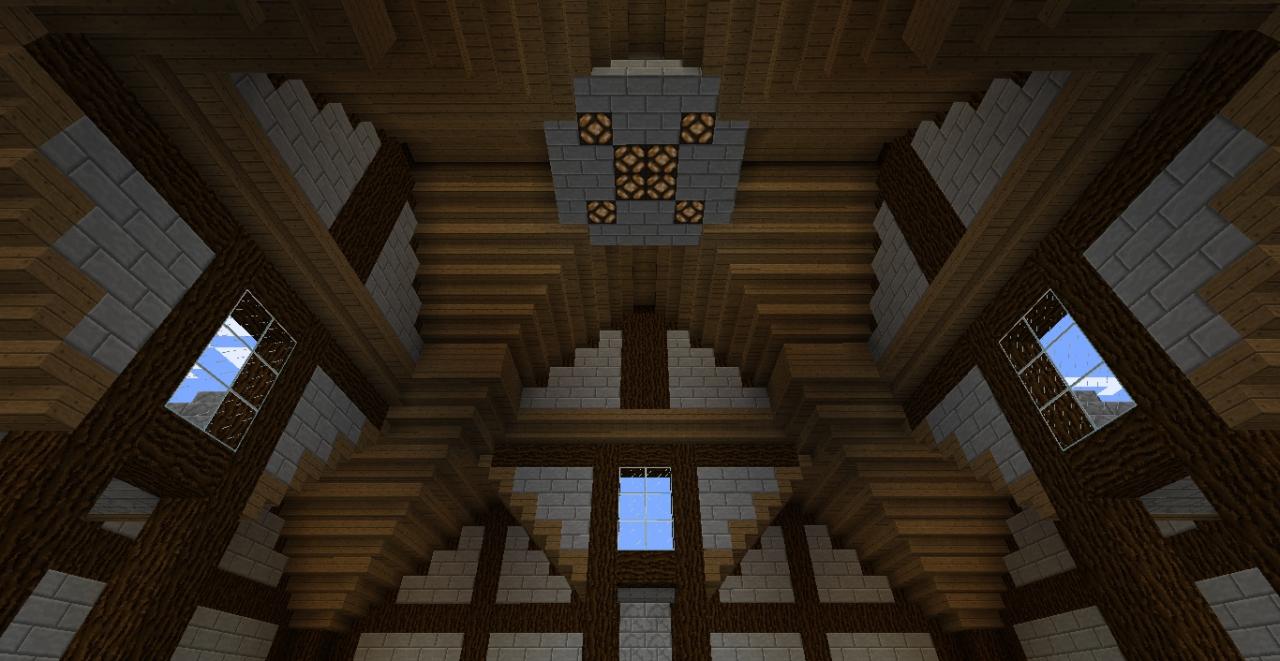 town center building Minecraft Map
