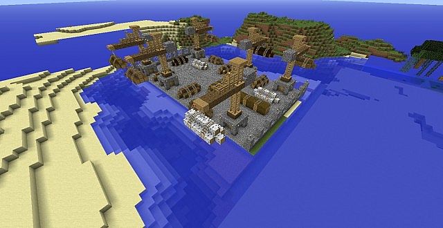 sea port Minecraft Map