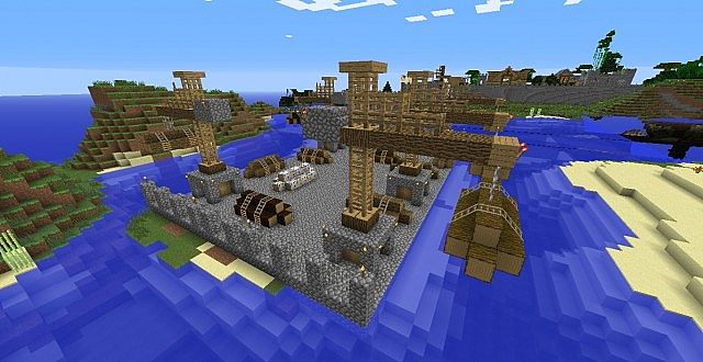 sea port Minecraft Map