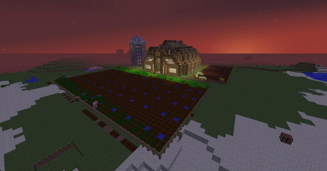 Tekkit Plantation Minecraft Map